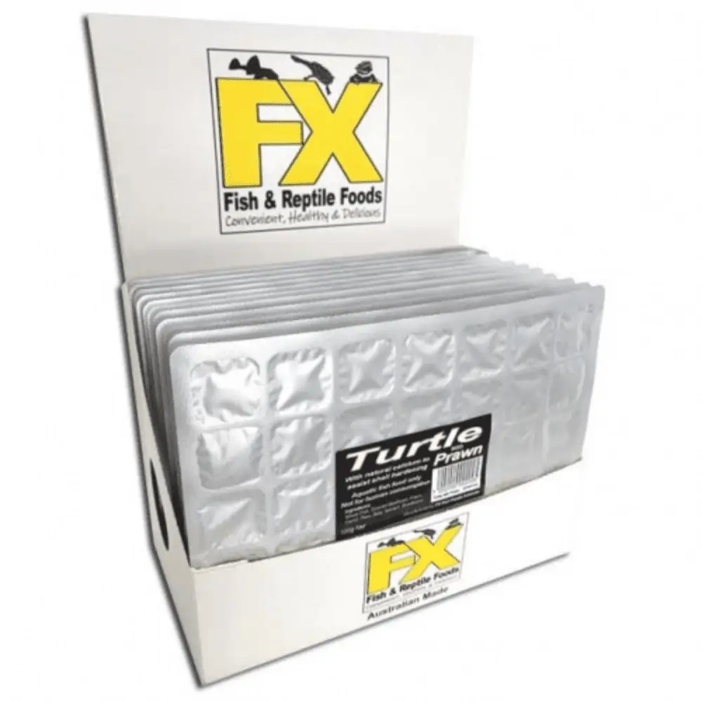 FX Frozen Turtle Food 100G 35 Cubes - Roxy Aquarium