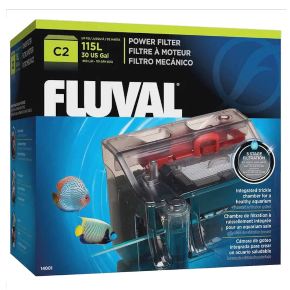 FLUVAL C2 Power Filter (Hang On Back) 450L/H - Roxy Aquarium