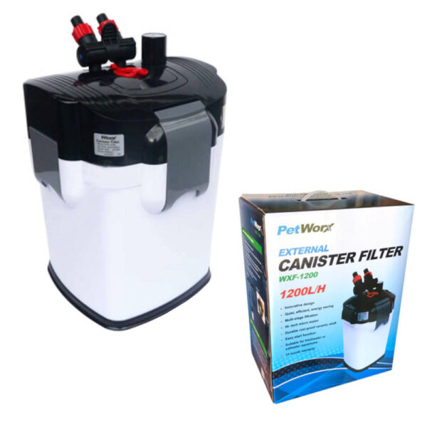 PetWorx WXF-1200 Canister Filter 1200L/H - Roxy Aquarium