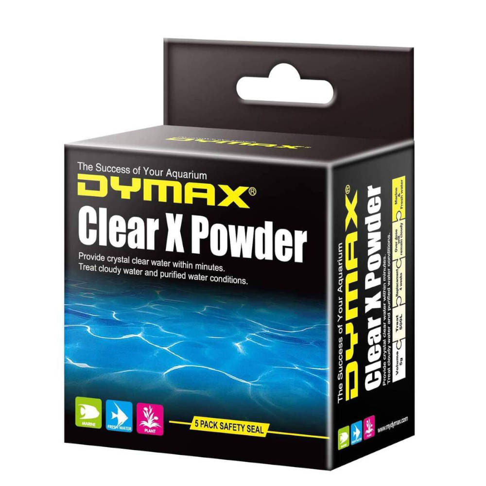 Dymax CLEAR X POWDER 5pack @ 5gm each - Roxy Aquarium