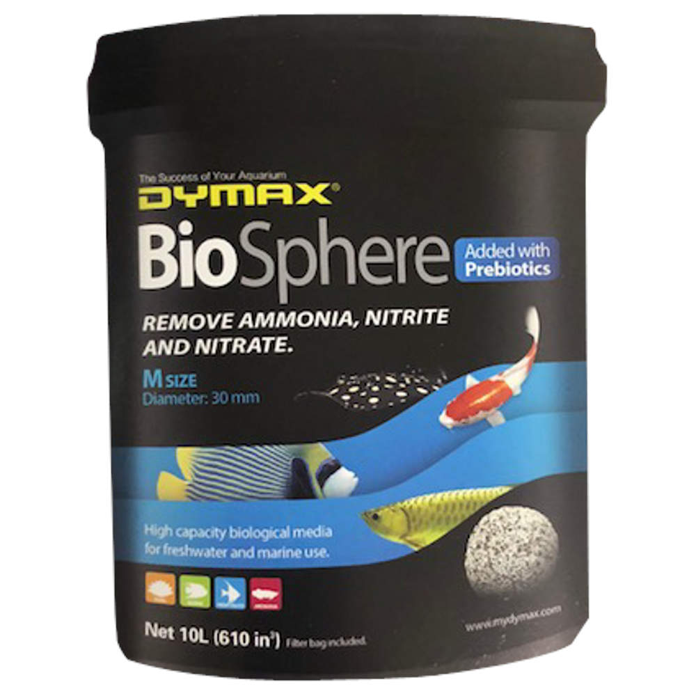 Dymax Bio-Sphere 10L Filter Media - Roxy Aquarium