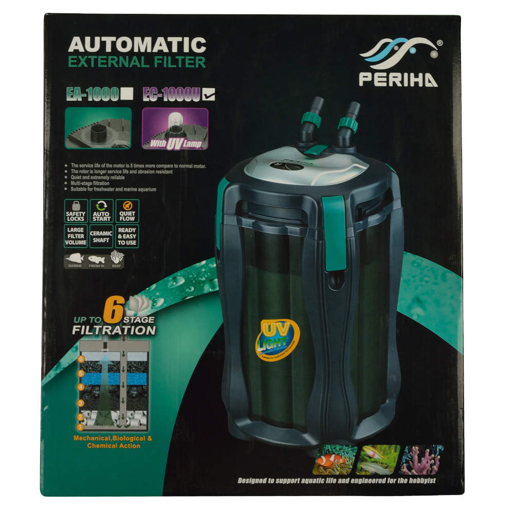 Periha UV Canister Filter 1500L/H - Roxy Aquarium