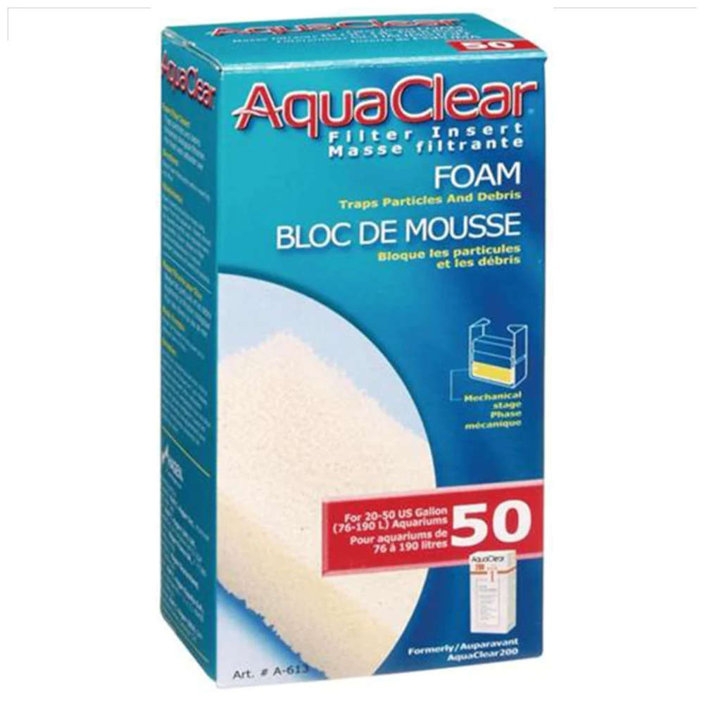 AquaClear 50 Replacement Foam Sponge Block - Roxy Aquarium