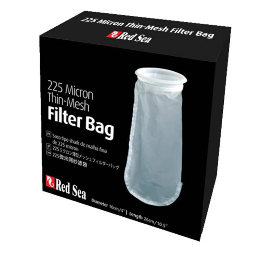 Red Sea Reefer 225 Micron Thin Mesh Filter Bag 100mm/260mm - Roxy Aquarium