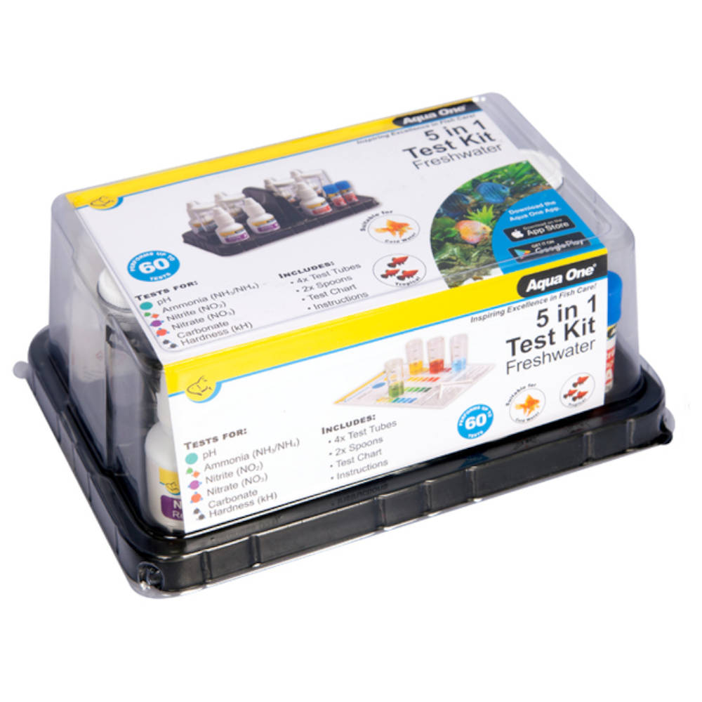 Aqua One 5 in 1 Freshwater Test Kit - Roxy Aquarium