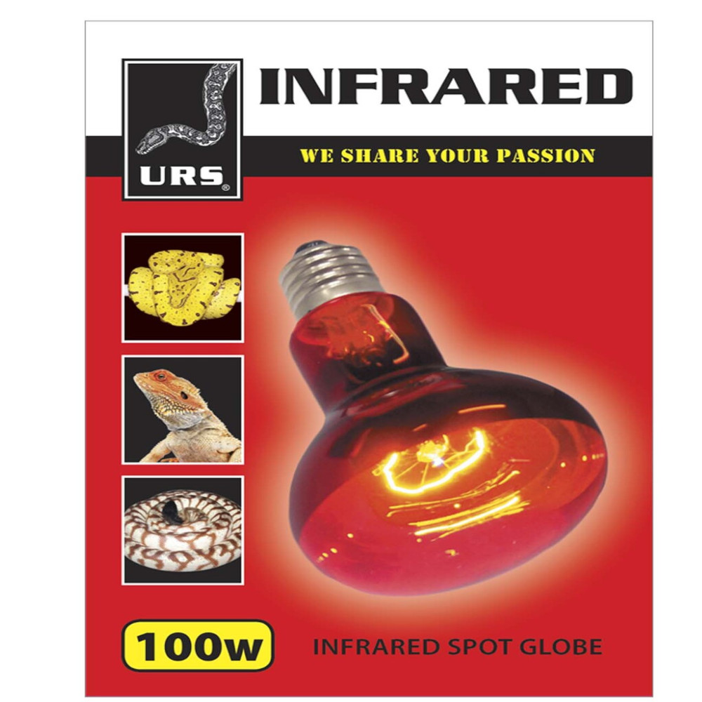 URS Globe Infrared Lamp-100W - Roxy Aquarium