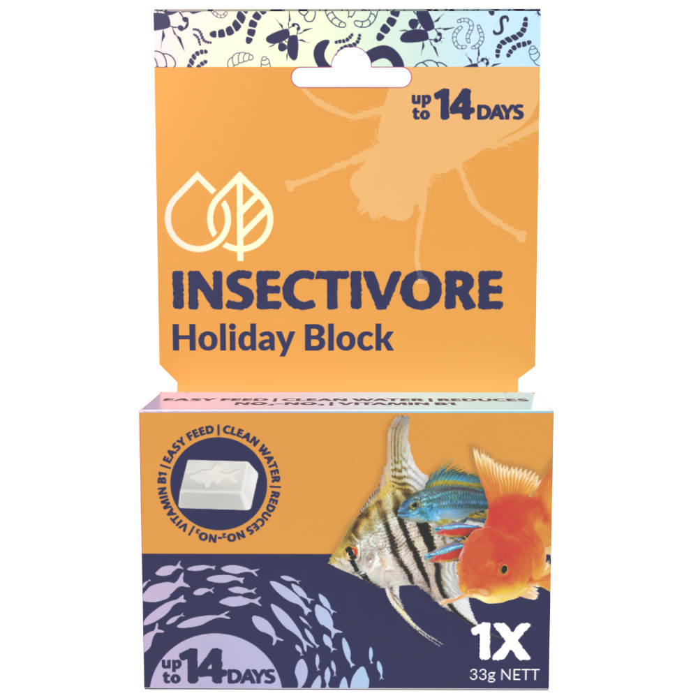 Insectivore Holiday Block 33g - Roxy Aquarium