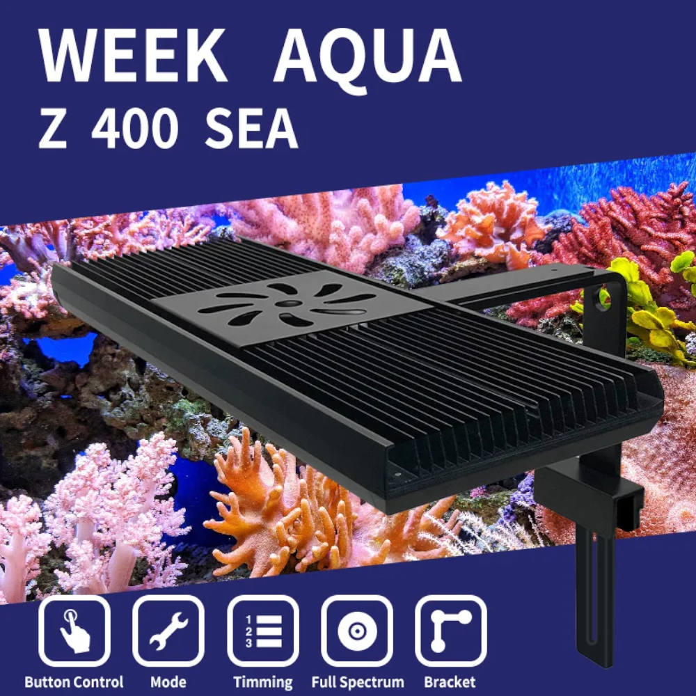 WEEK AQUA Z400Sea-Z Reef LED Light - Roxy Aquarium